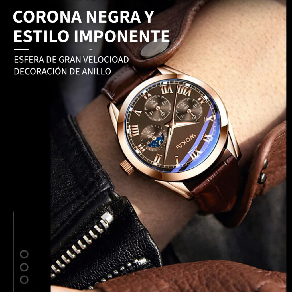 ⌚ Reloj de Cuarzo Wokai 2024 para Hombre – Elegancia de Negocio... Pag ...